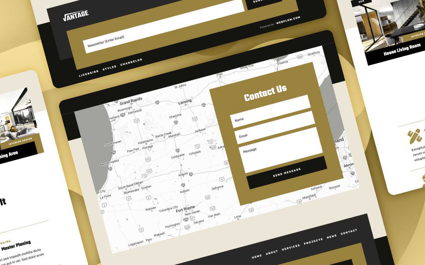 Vantage - Architecture HTML5 Responsive Website Template